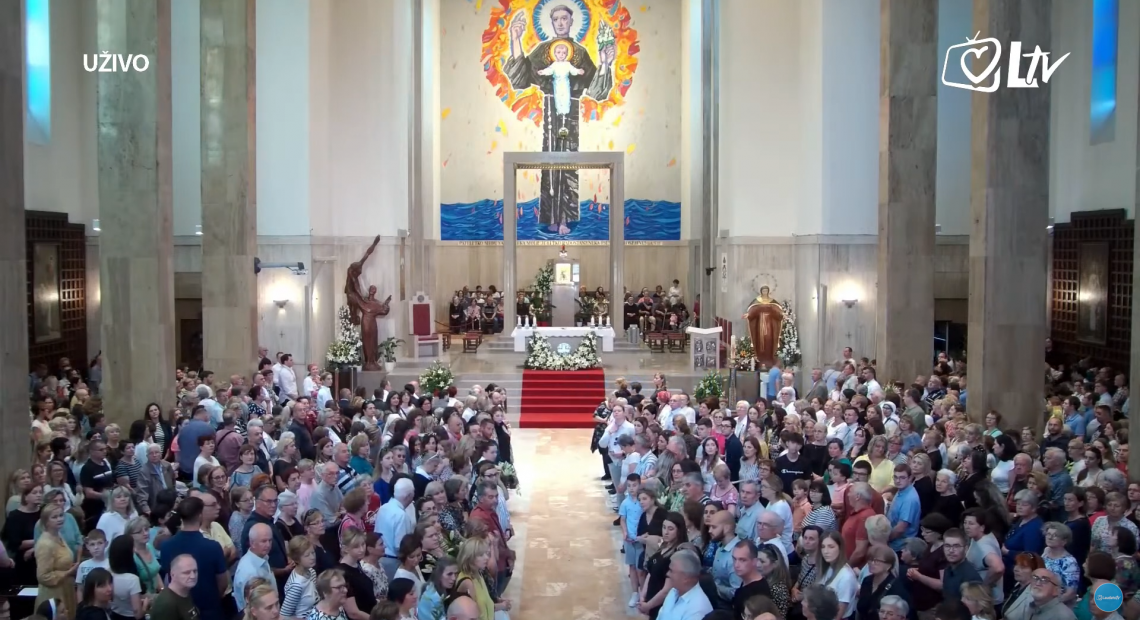 Proslava Antunova na Svetom Duhu u Zagrebu | Laudato